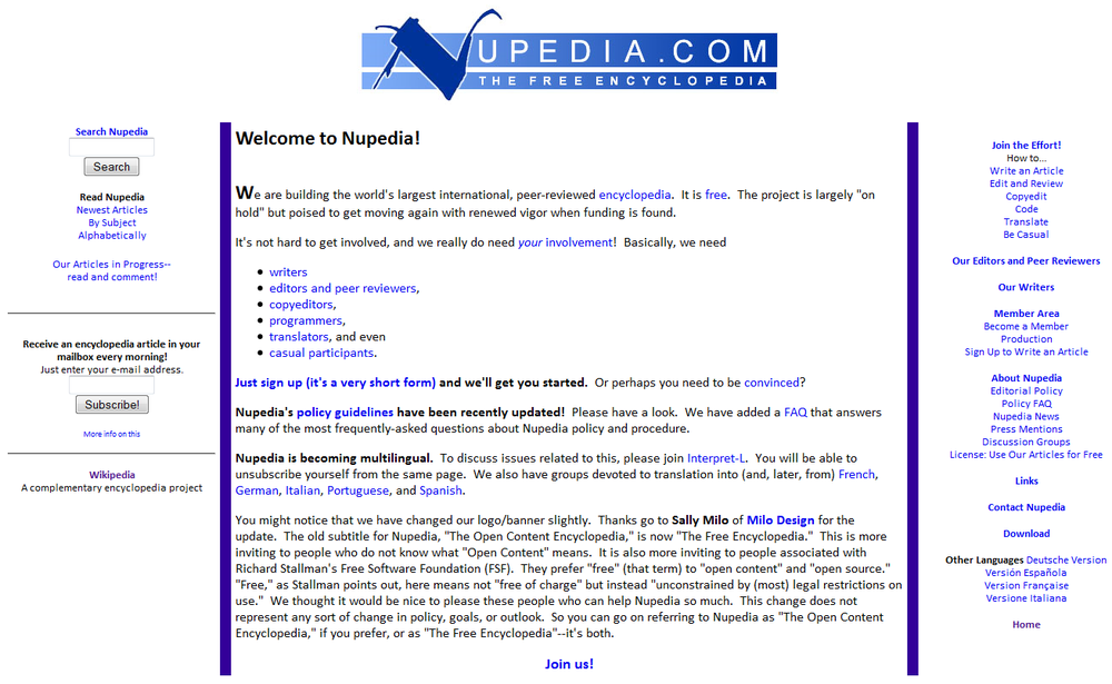 Oito curiosidades sobre a Wikipedia