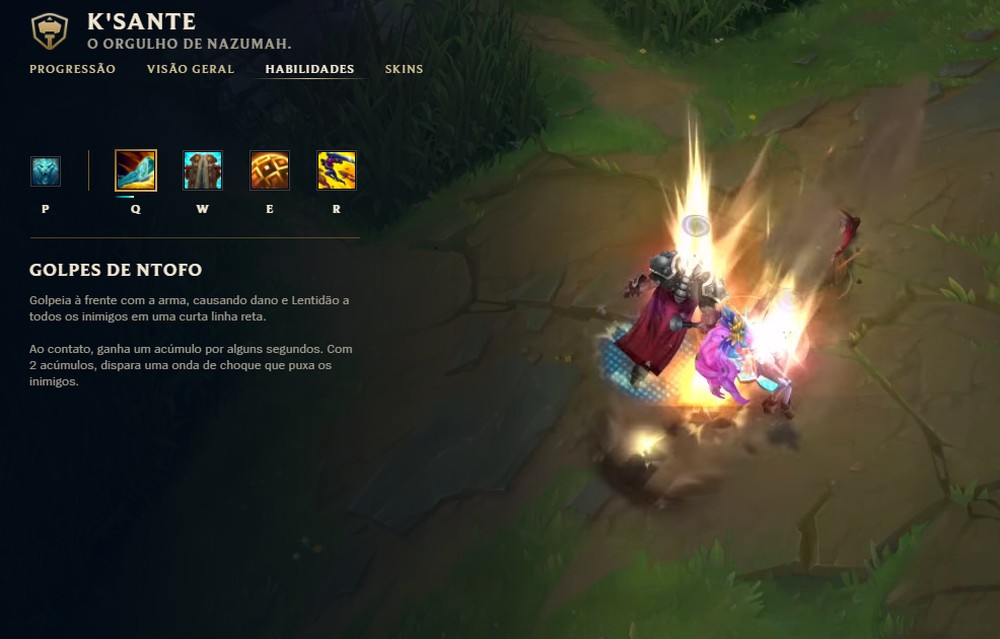 Como jogar de K'Sante no LOL: guia com dicas de runas, builds e counters