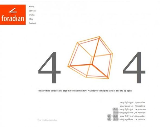 As páginas de erros 404 mais criativas da web