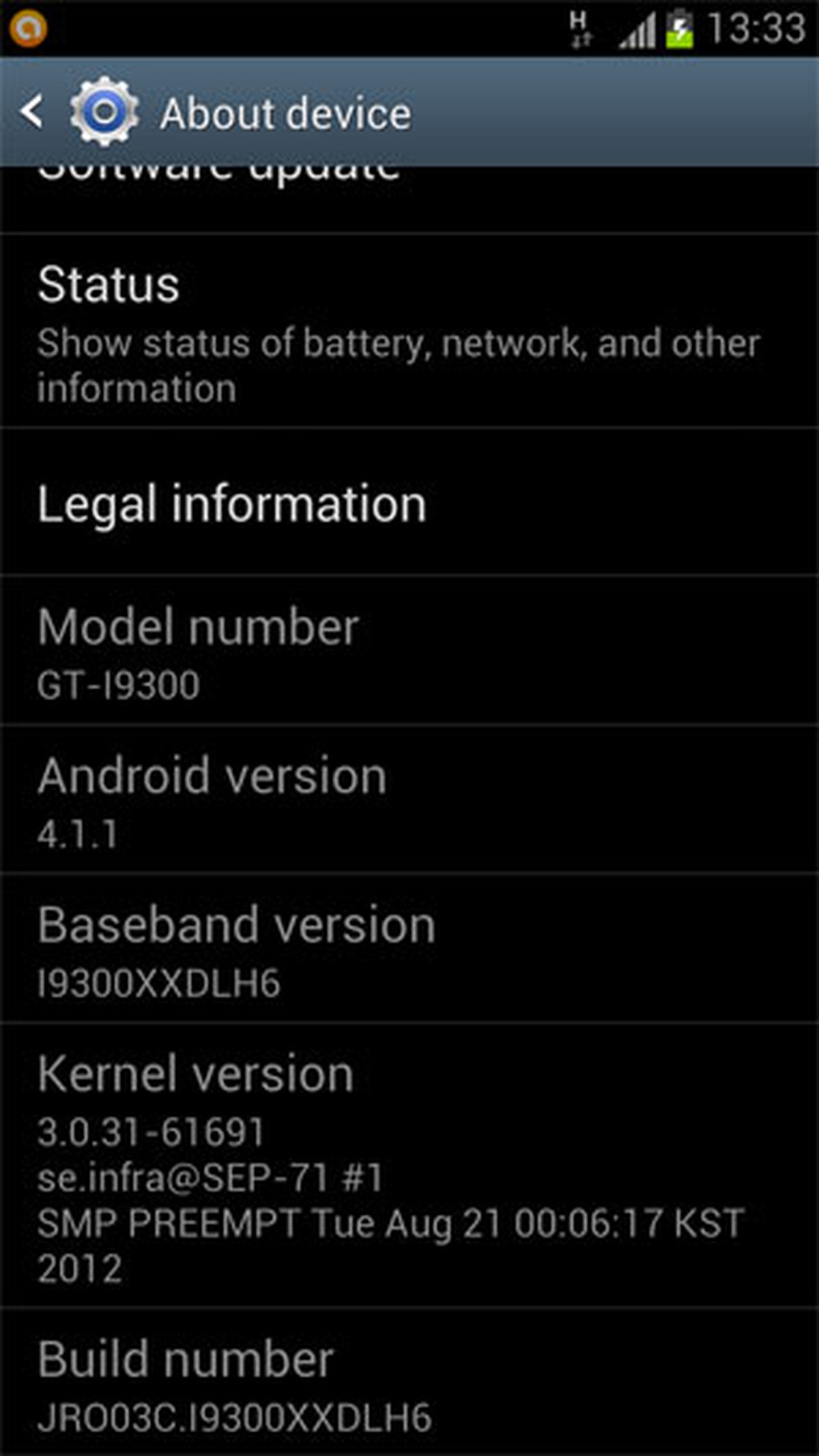 Vaza nova ROM do Android 4.1 para o Galaxy S3