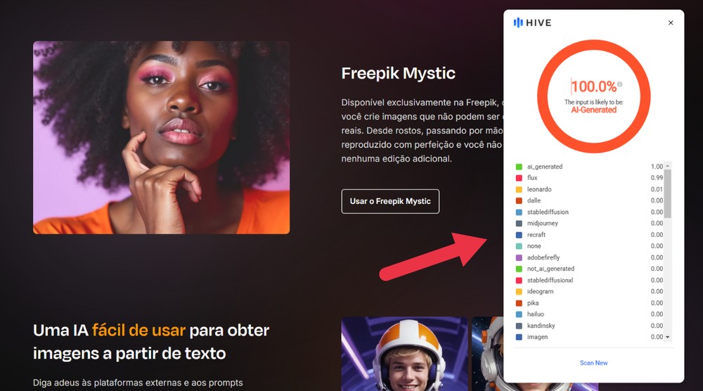 Hive AI: como usar extensão que identifica conteúdos gerados por IA