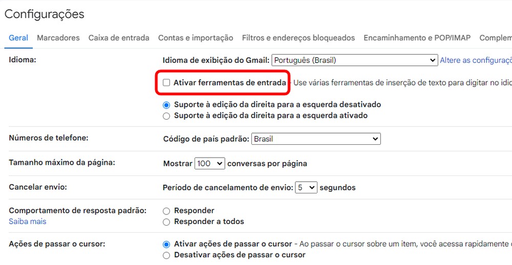 Como mudar idioma do Gmail pelo computador