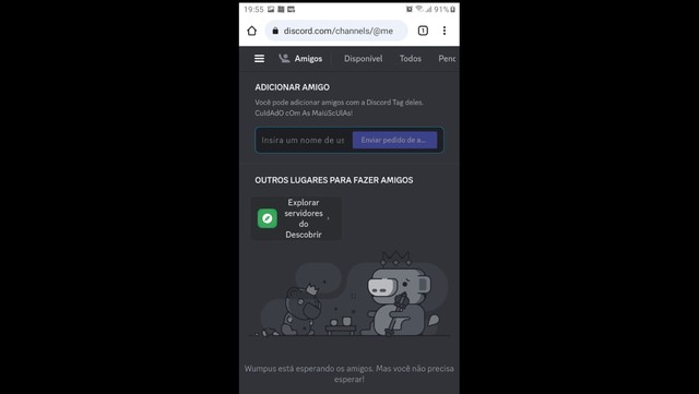 Discord web: como usar o app pelo navegador no PC ou celular