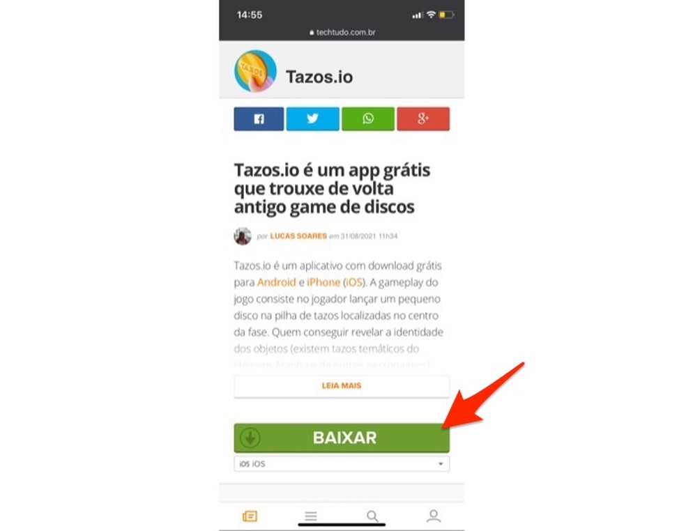 Como jogar tazo no celular Android e iPhone (iOS)