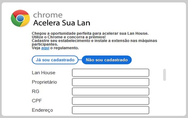 Google e Chrome apoiando as Lan Houses no Brasil