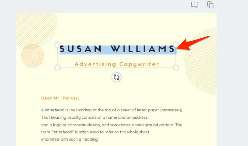 Como criar uma carta de apresentação com o Canva
