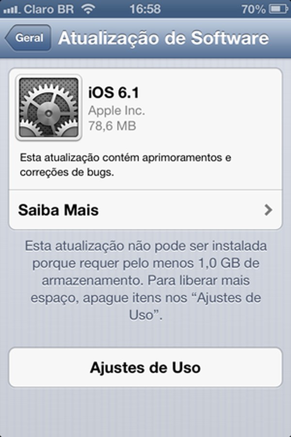 Novo iOS 6.1 é lançado para iPhone e iPad; saiba como fazer update