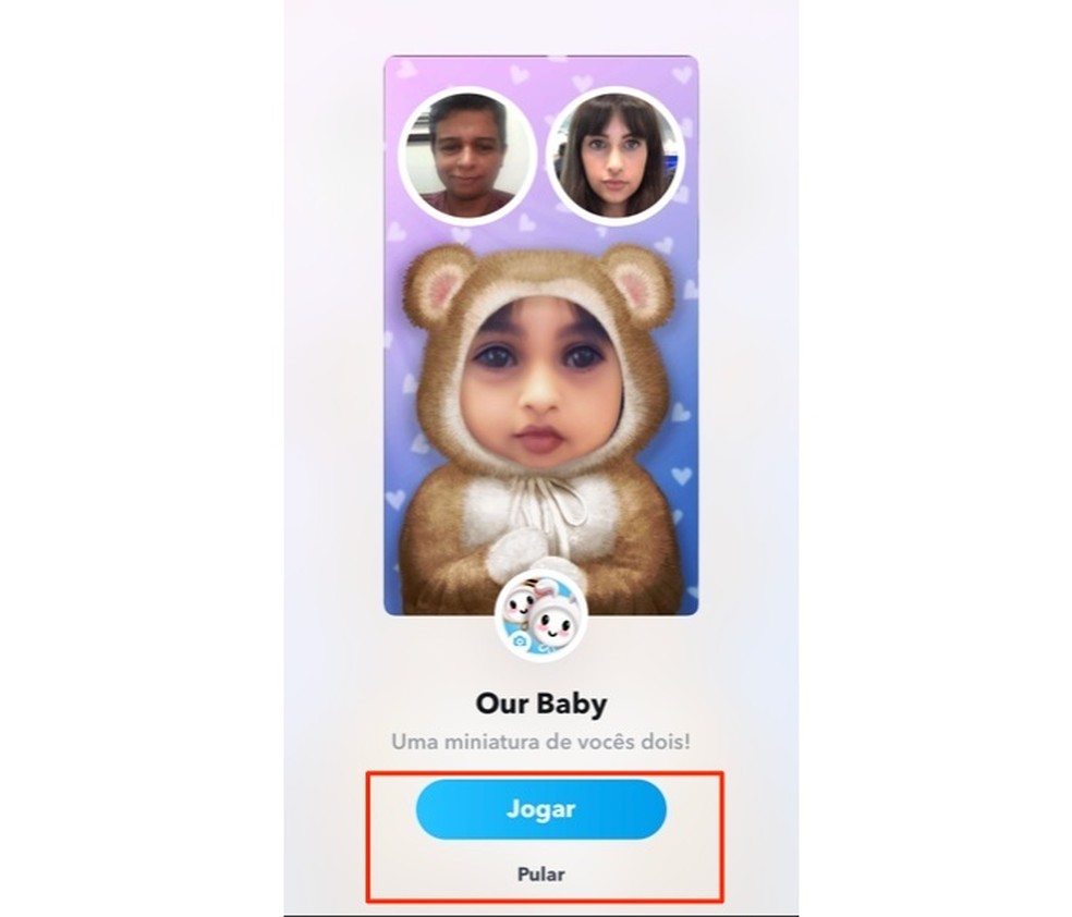 Filtro do Snapchat mostra como será seu bebê; veja como usar