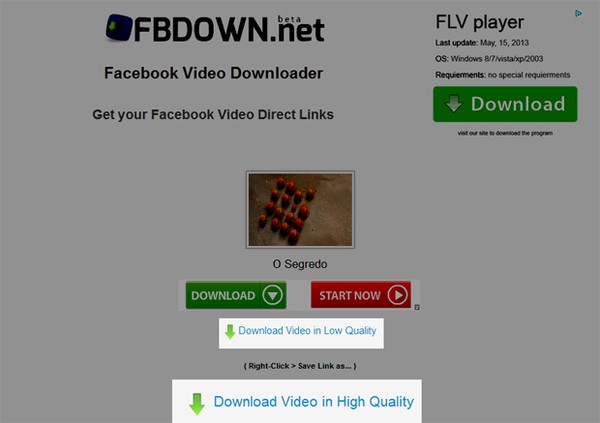 Como baixar vídeos do Facebook no PC