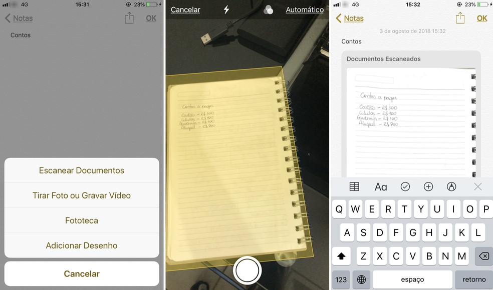 Sete funções úteis do aplicativo Notas do iPhone