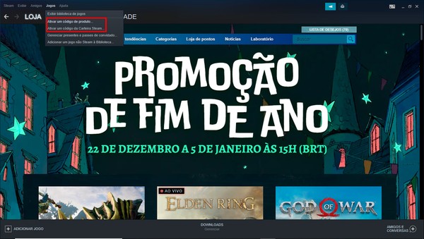 Como baixar, instalar e executar o Steam no PC e no notebook