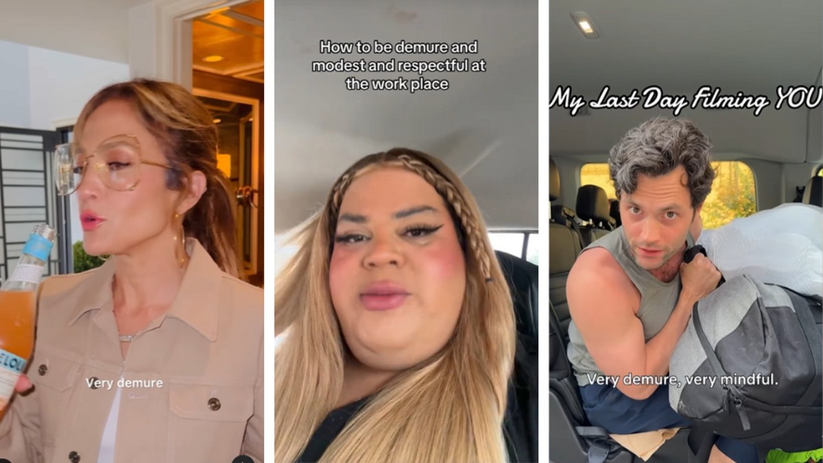 O que é demure? Entenda trend que viralizou nas redes sociais