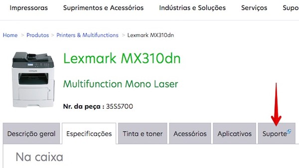 Como baixar e instalar o driver da impressora Lexmark MX310dn