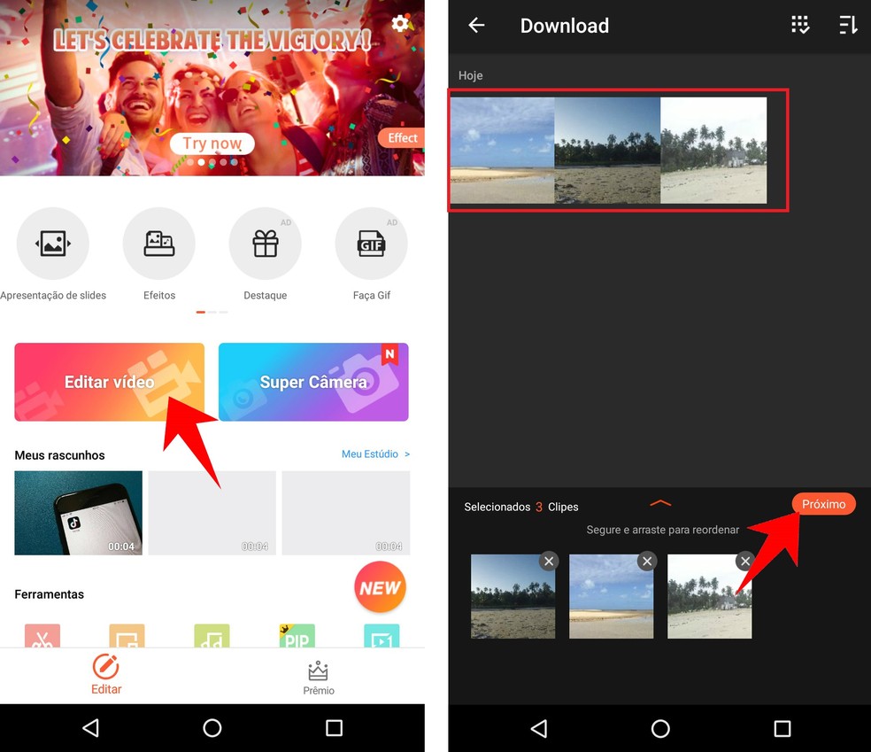 Como usar o VideoShow, aplicativo para fazer vídeo com fotos