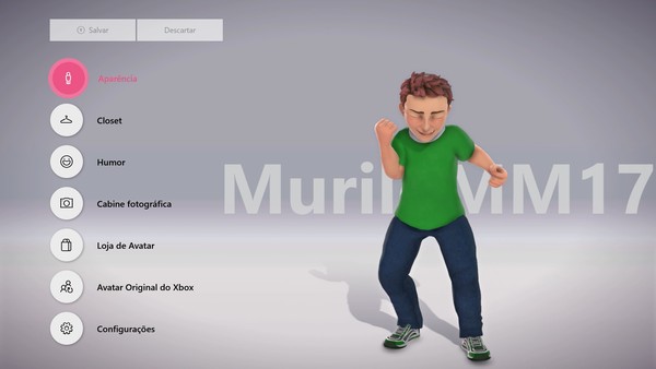Como usar o novo Editor de Avatares do Xbox One
