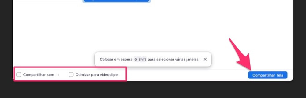 Como compartilhar tela no Zoom pelo PC