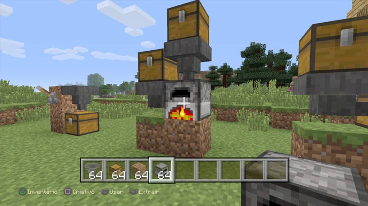 Como usar o Funil (Hopper) em Minecraft