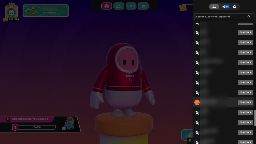 Como jogar Fall Guys em crossplay com os amigos