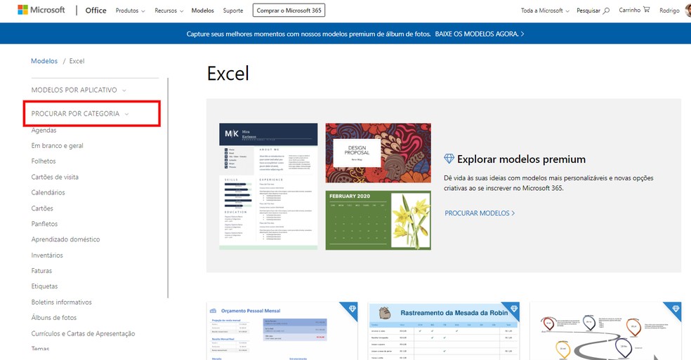Planilhas prontas do Excel: como fazer download grátis de templates