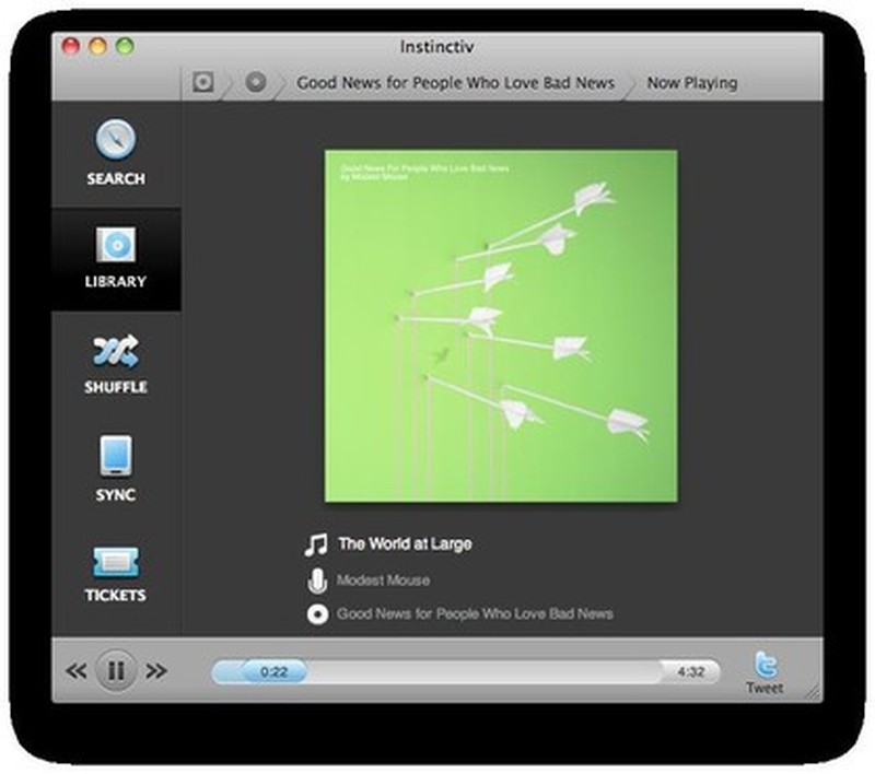 Instinctiv Player | Software | TechTudo