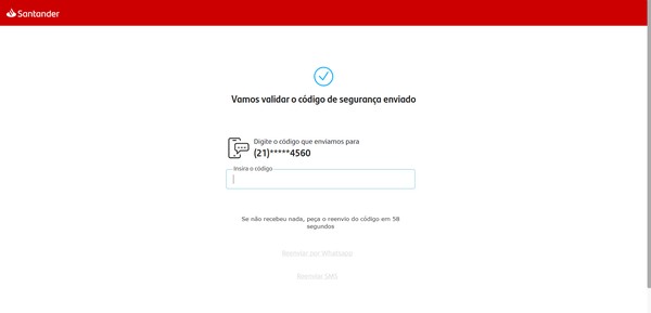 Como abrir uma conta no Santander pela Internet