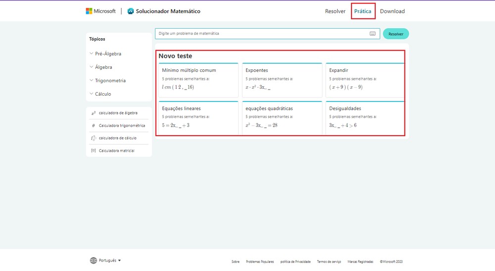 Microsoft Math Solver: como resolver problemas matemáticos pelo PC