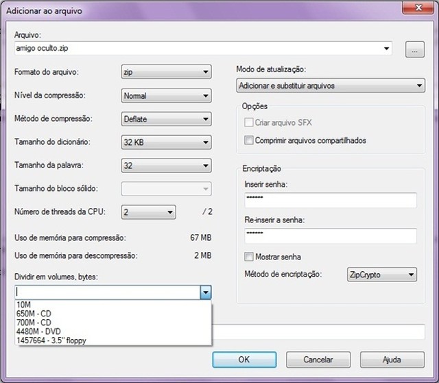 Como usar o 7-zip para compactar e descompactar arquivos