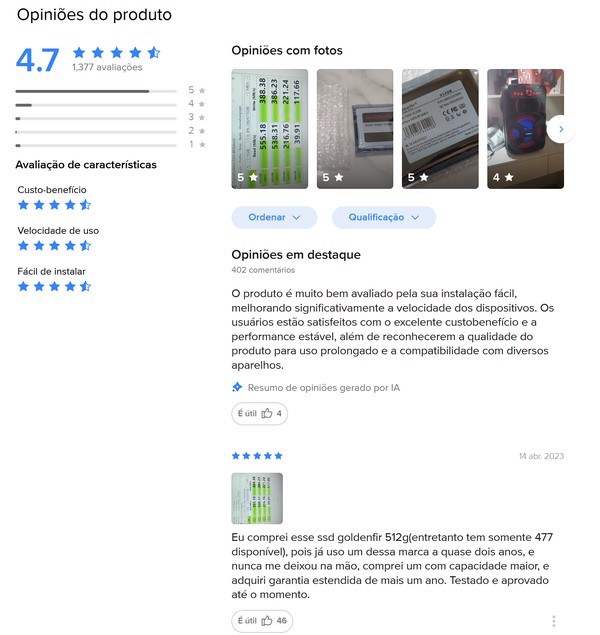 SSD Goldenfir é bom? Veja preços e como escolher