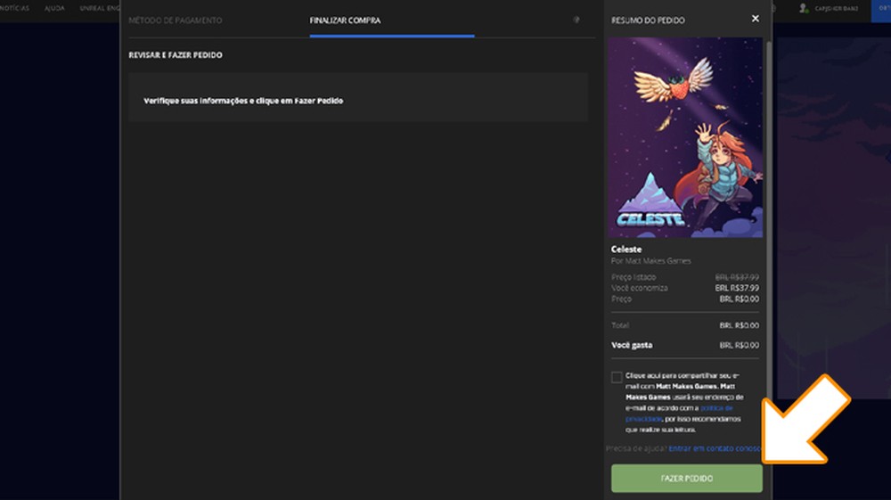 Celeste e Inside: como baixar os jogos grátis na Epic Store