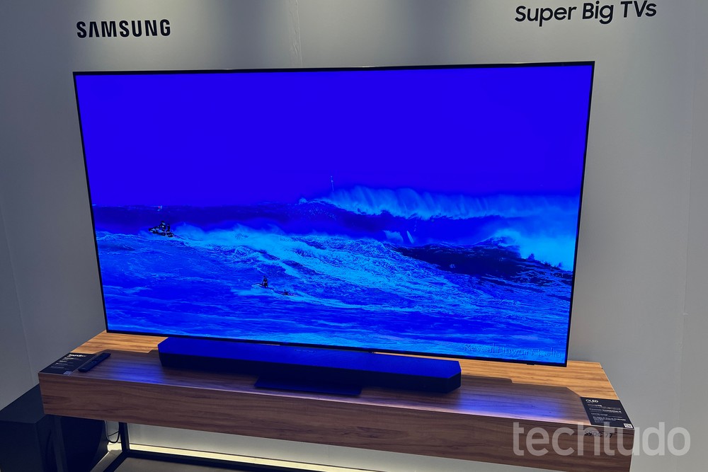 Samsung anuncia preço e detalhes de suas novas 'TVs gigantes'