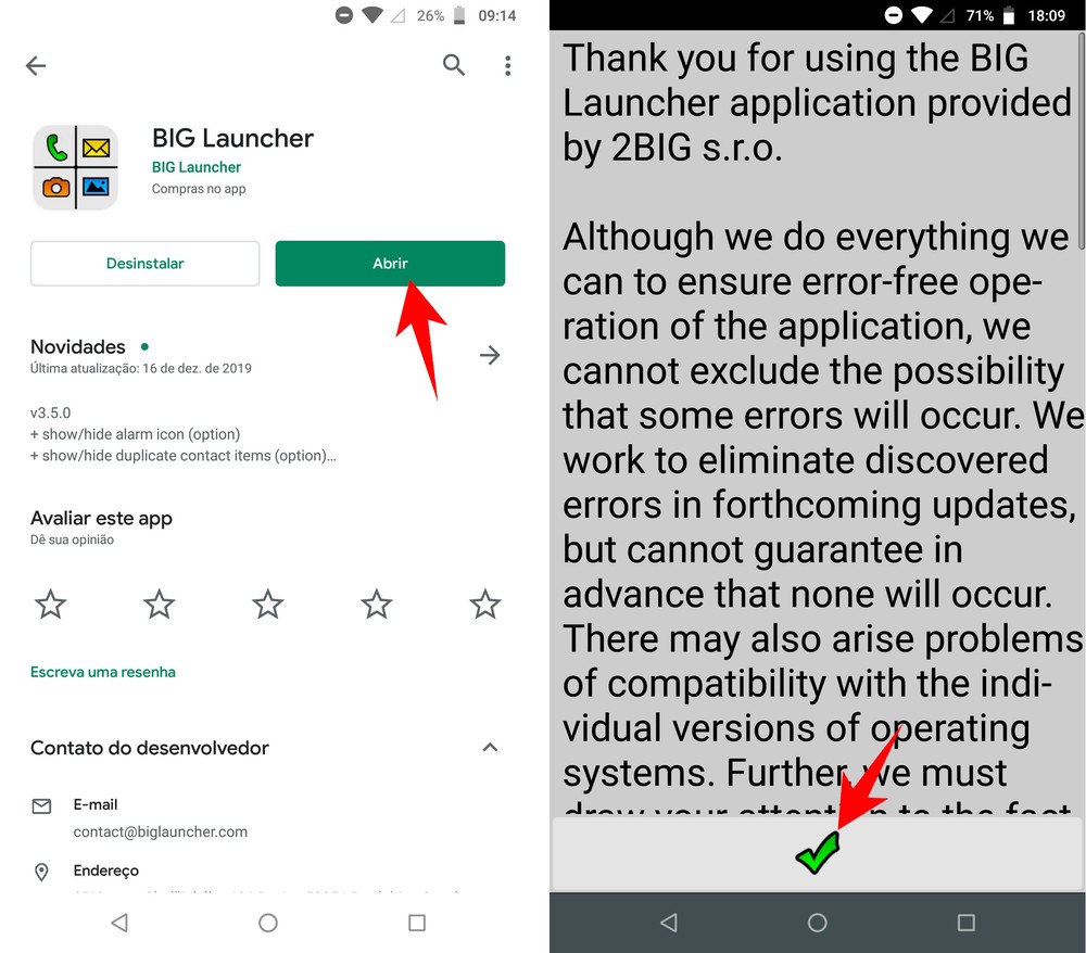 Big Launcher: aplicativo para idoso deixa celular com ícones grandes