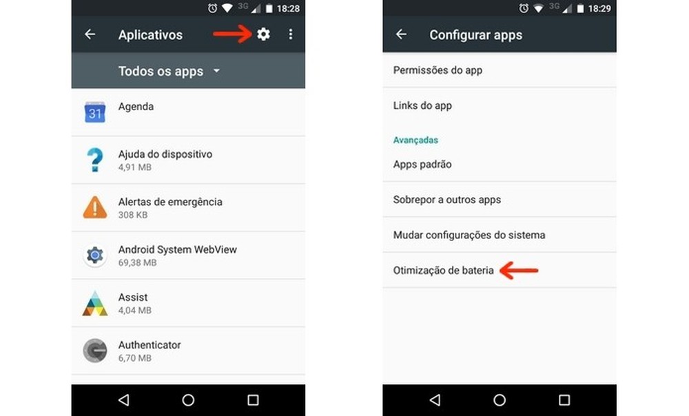 Como otimizar o consumo de bateria dos apps no Android
