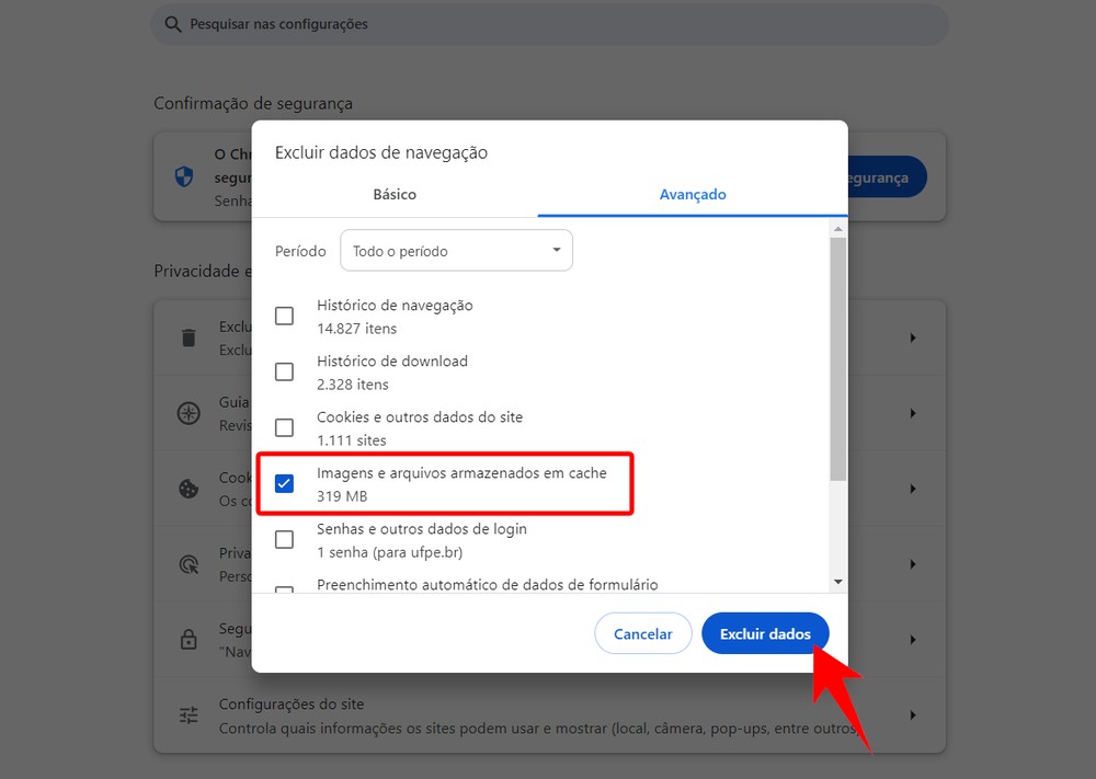 Atalho para limpar cache no Google Chrome: saiba como usar