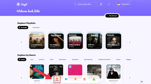 Singit: como usar site e app para aprender inglês com música