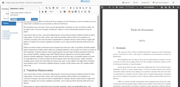 Cinco editores de texto online grátis
