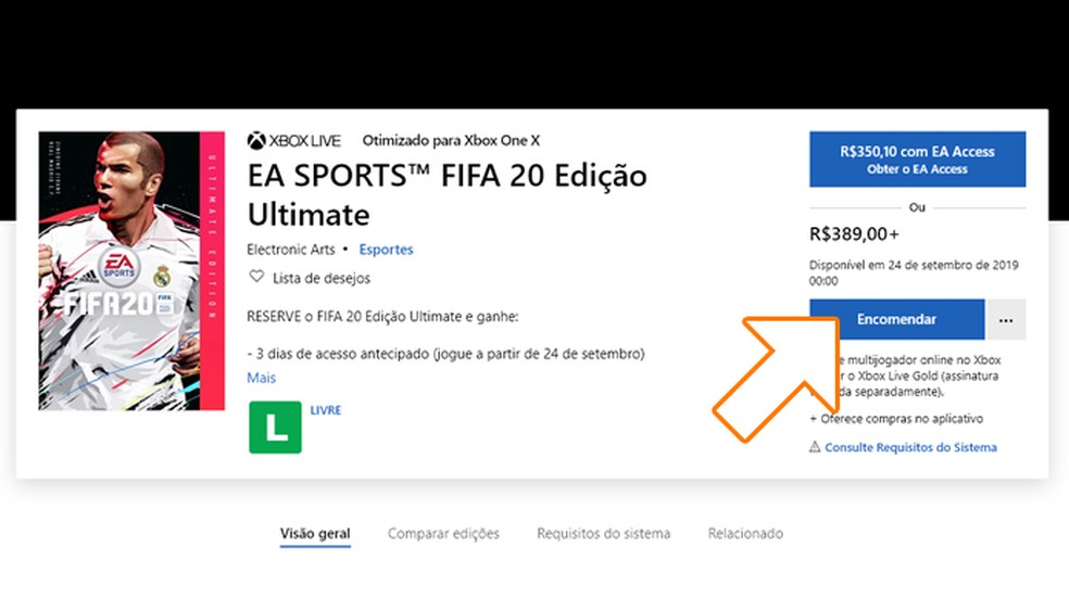 FIFA 20: veja as datas do Early Access no EA Pass e como baixar o jogo