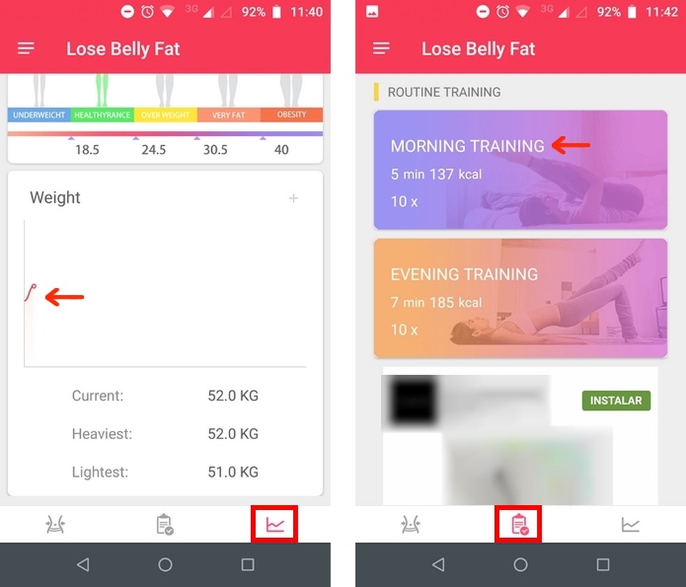 Como usar o app Lose Belly Fat para perder barriga e entrar em forma