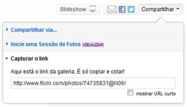 Como compartilhar fotos no Flickr