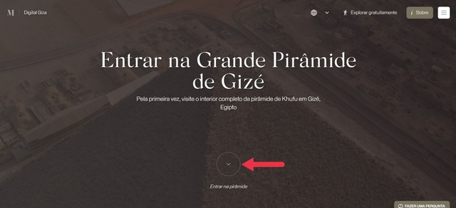 Site permite 'visitar' o interior da Grande Pirâmide de Gizé online ...