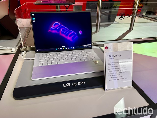 Notebooks da linha LG Gram ganham tela OLED pela primeira vez