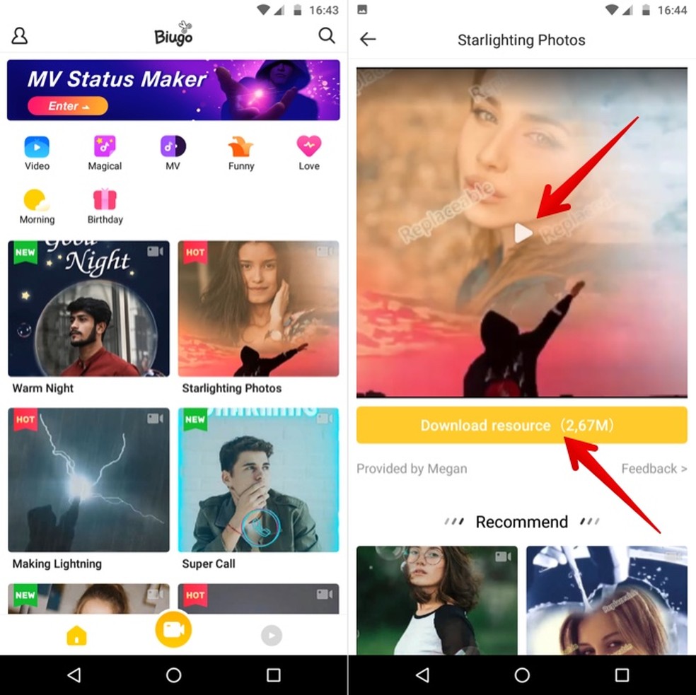 Como usar o Biugo, aplicativo para fazer vídeos para WhatsApp Status