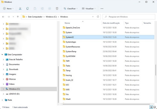 O que é System32? Saiba o que acontece se apagar a pasta no Windows