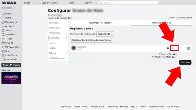 Como dar Robux para seu amigo no Roblox