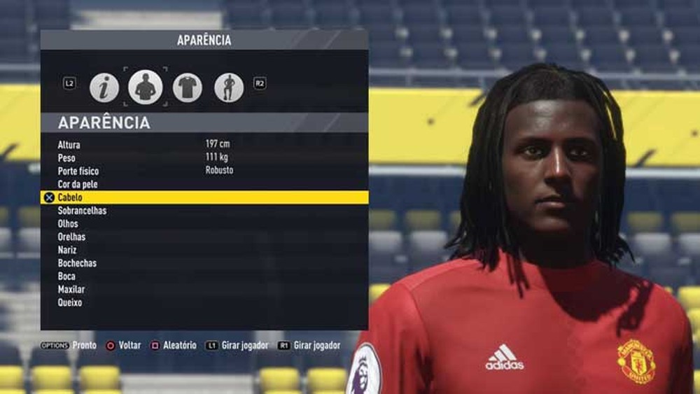 Aprenda a criar um jogador com suas características no game Fifa 17