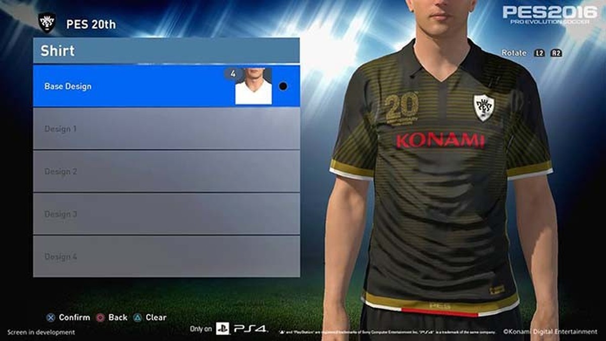 PES 2016: imagens detalham o novo modo de edição do game de futebol