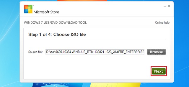 Como usar o Windows 7 USB/DVD Download Tool no seu PC