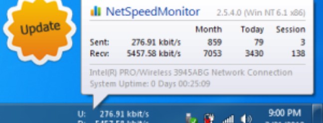 NetSpeedMonitor | Software | TechTudo