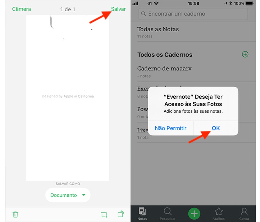 Evernote: como usar o recurso de câmera do aplicativo para celular