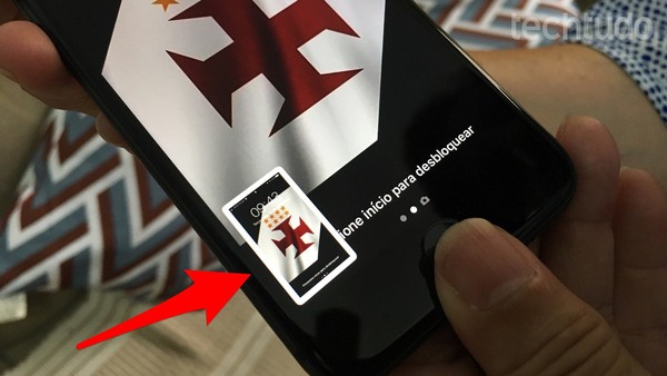 Como tirar print da tela do iPhone 8
