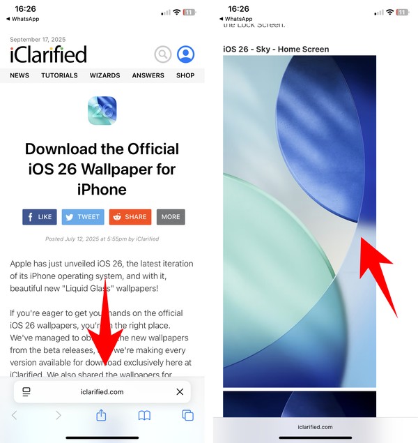 Wallpaper iOS 26: veja opções, como baixar e adicionar no seu iPhone